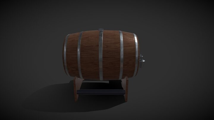 ArtStation - Barrel | Game Assets