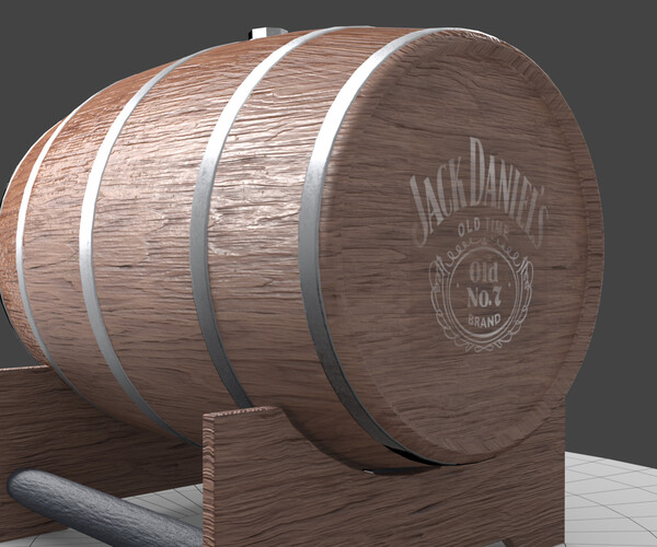 ArtStation - Barrel | Game Assets
