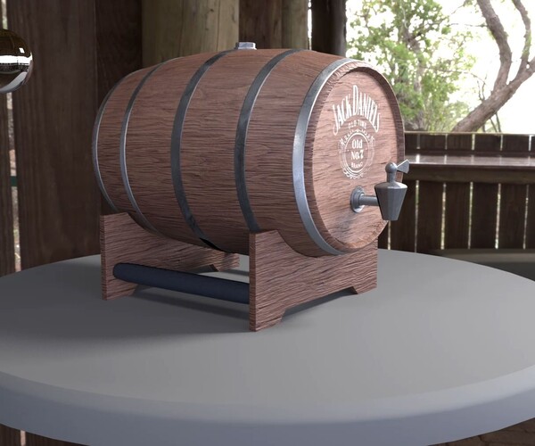 ArtStation - Barrel | Game Assets