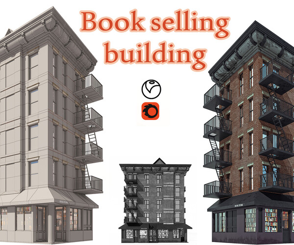 ArtStation - bulding_vol02 | Resources