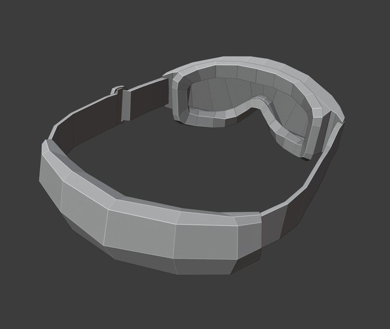 ArtStation - Tactical Goggles Low Poly | Game Assets