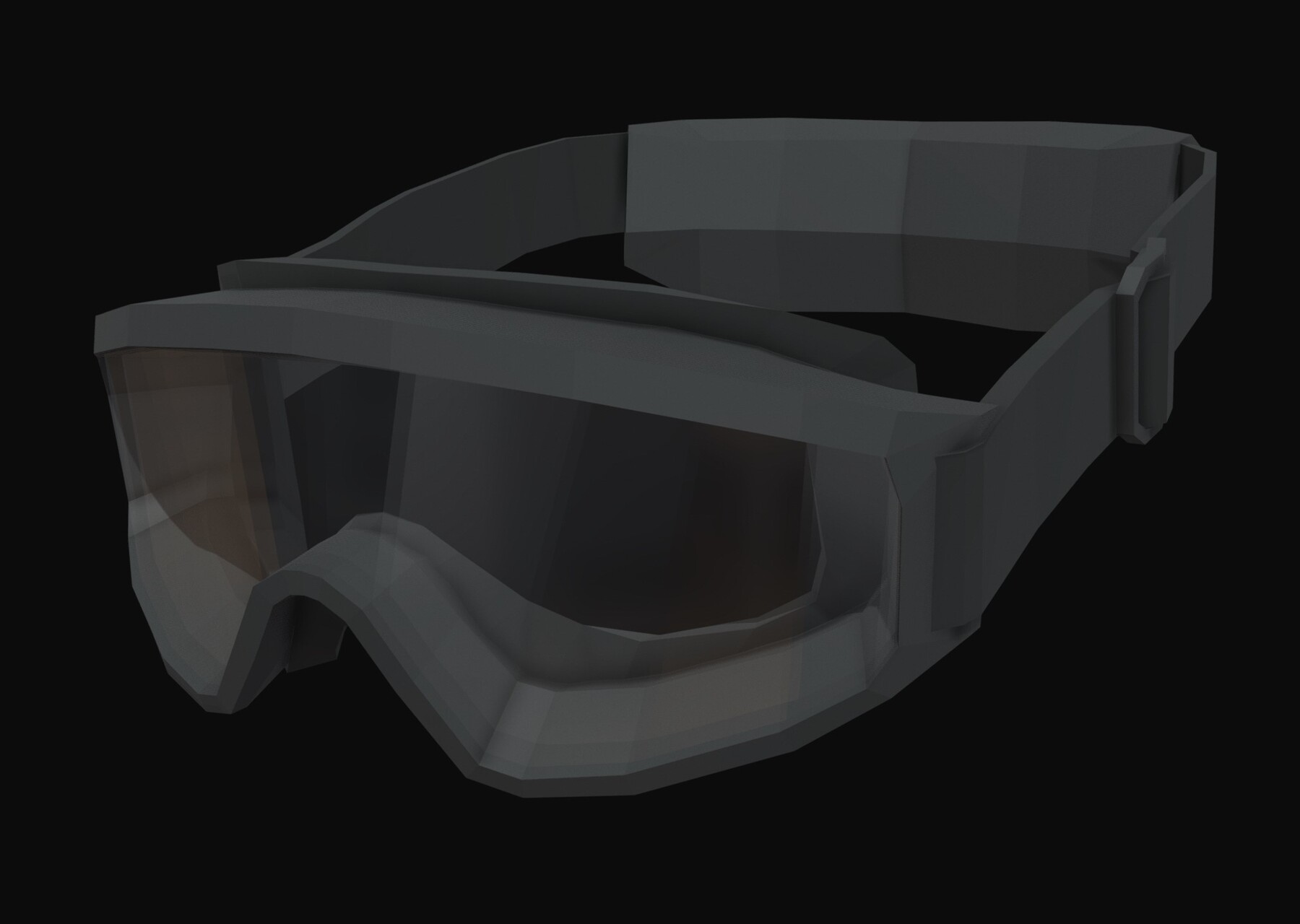 ArtStation - Tactical Goggles Low Poly | Game Assets
