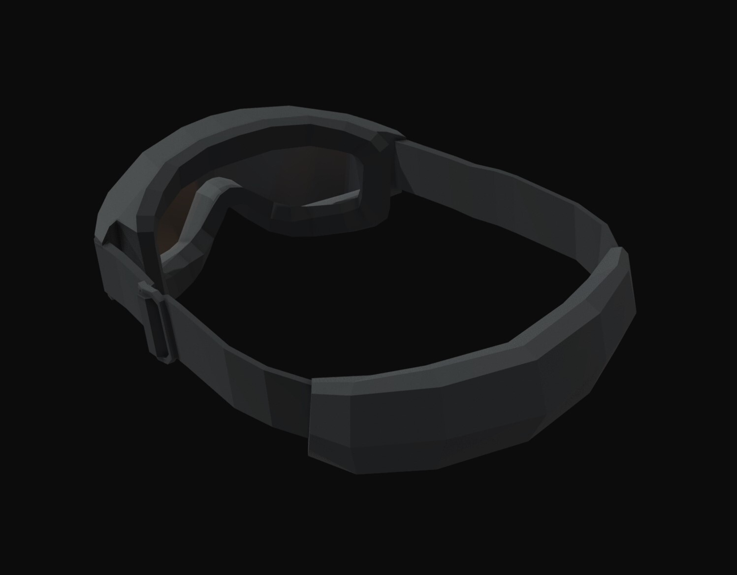ArtStation - Tactical Goggles Low Poly | Game Assets