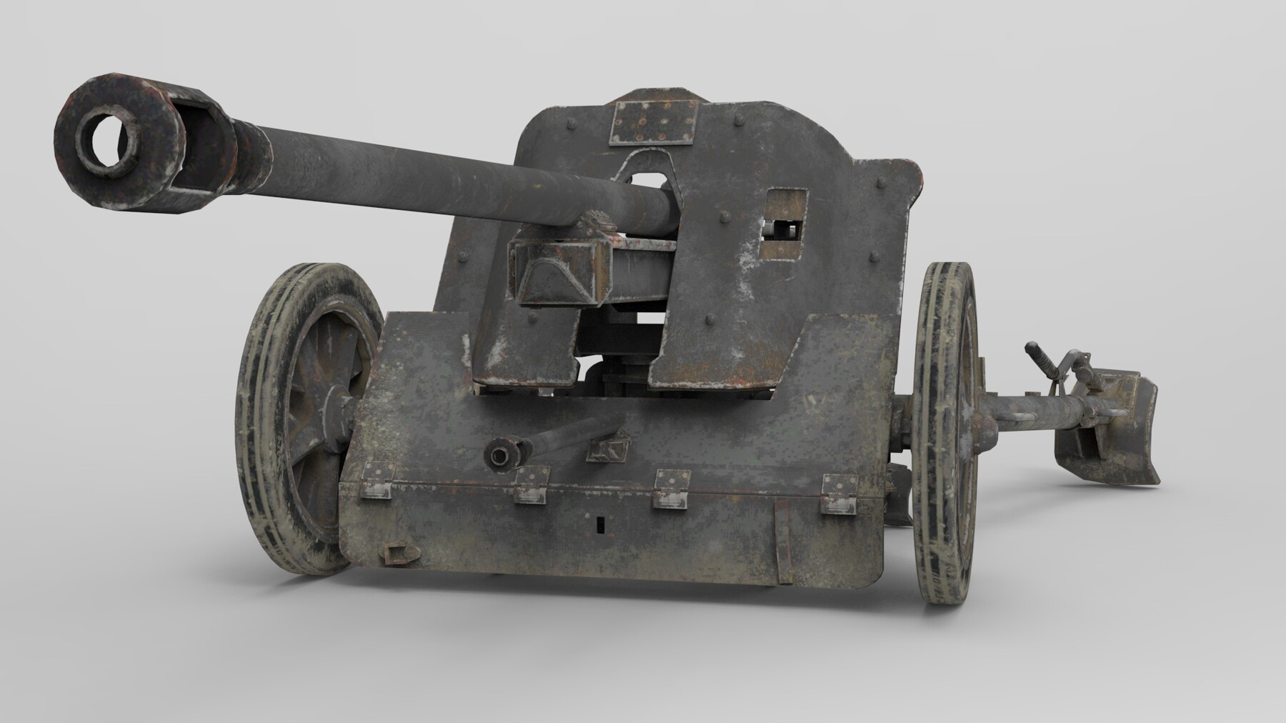 ArtStation - 5-cm PaK 38 | Game Assets