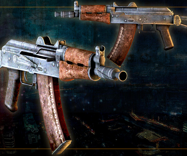 ArtStation - 25 Guns_ 3d models | Resources