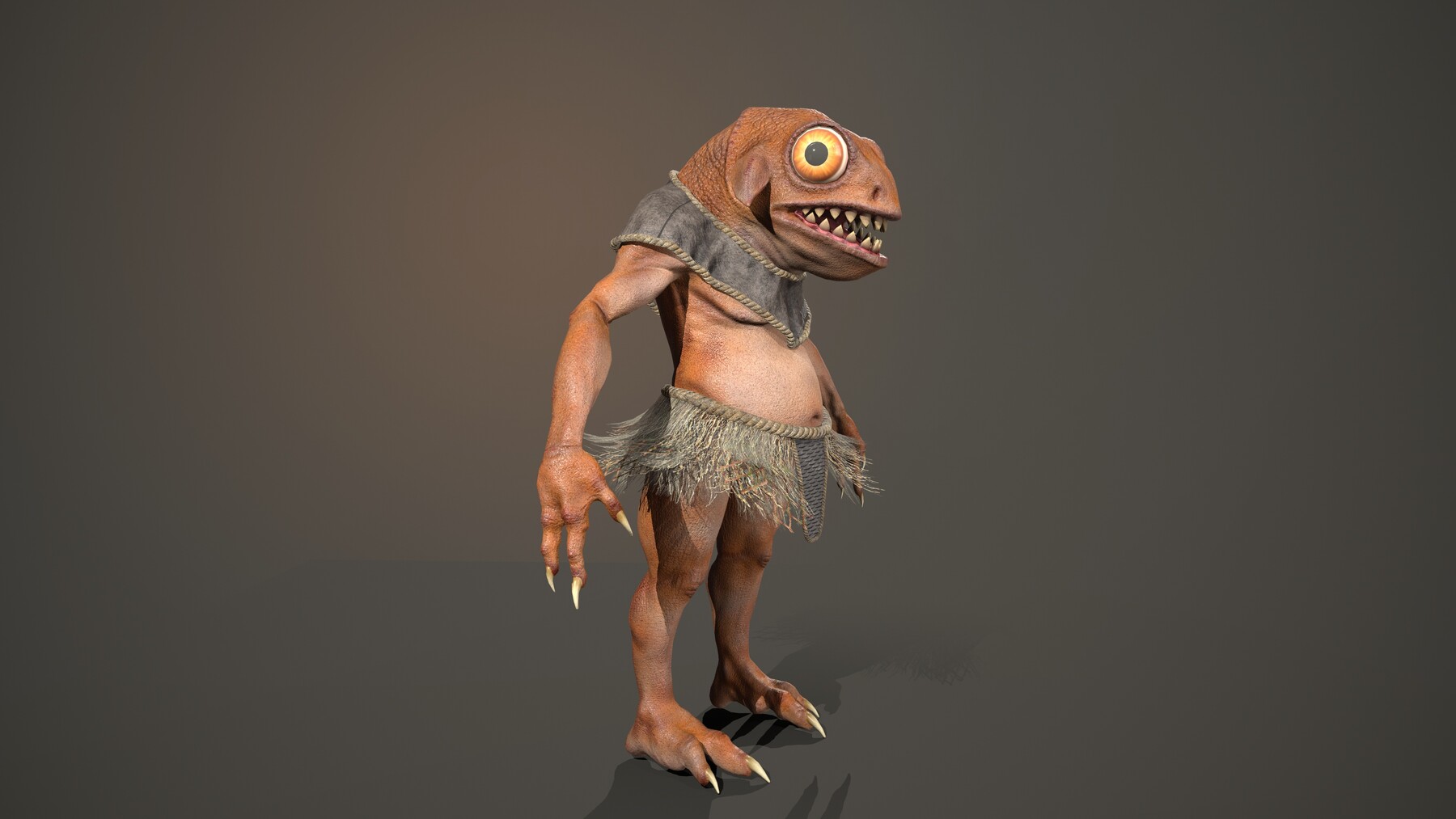 ArtStation - Lizard warrior | Game Assets