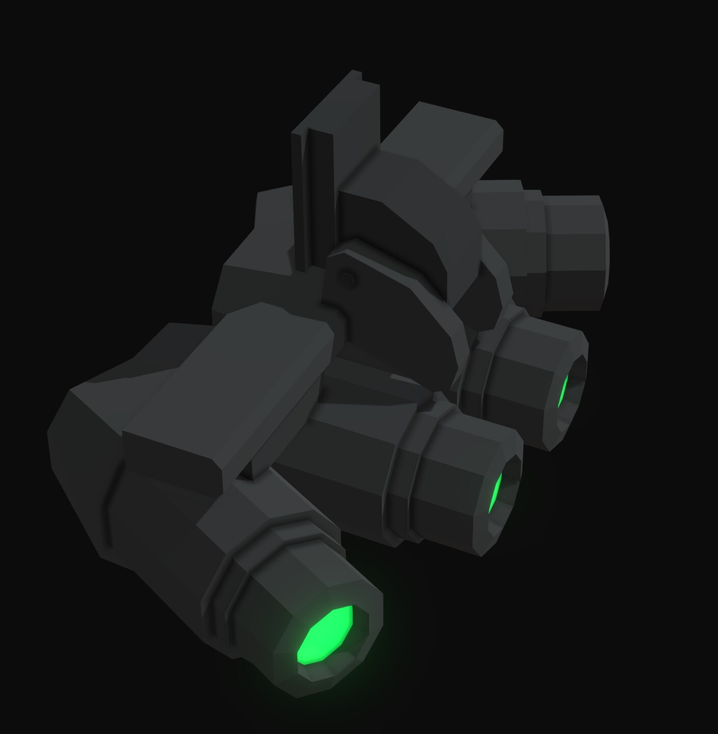 ArtStation - GPNVG-18 Low Poly | Game Assets