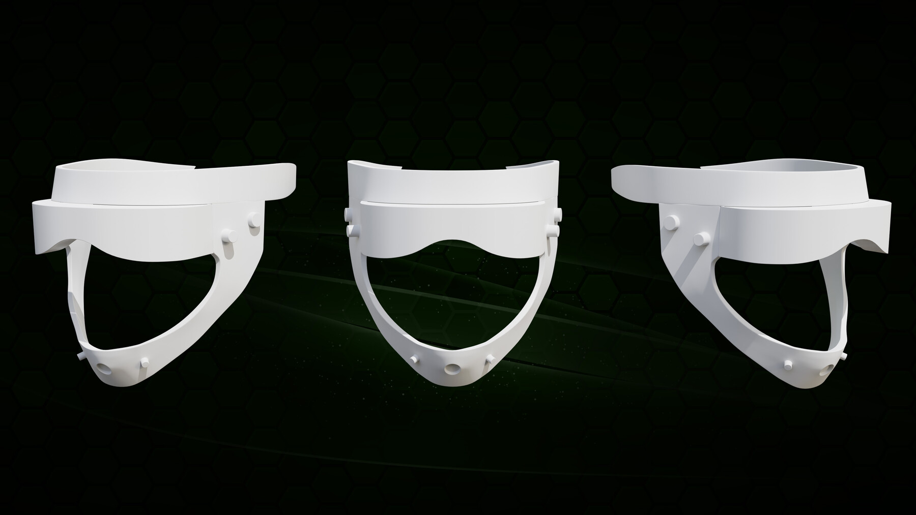 ArtStation - 20 CyberPunk and VR Glasses Base Mesh FBX, OBJ | Resources