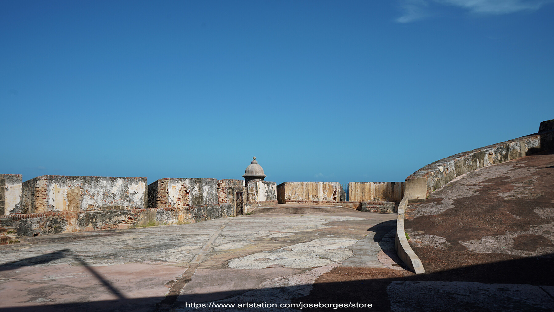 ArtStation - Old Spanish Fort: El Morro | Resources
