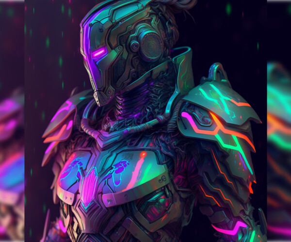 ArtStation - Cyber Knight | Artworks