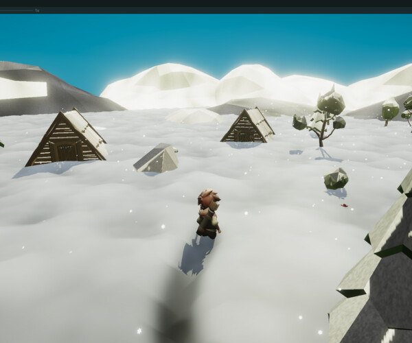 ArtStation - Unity VFX - Interactive Snow | Game Assets