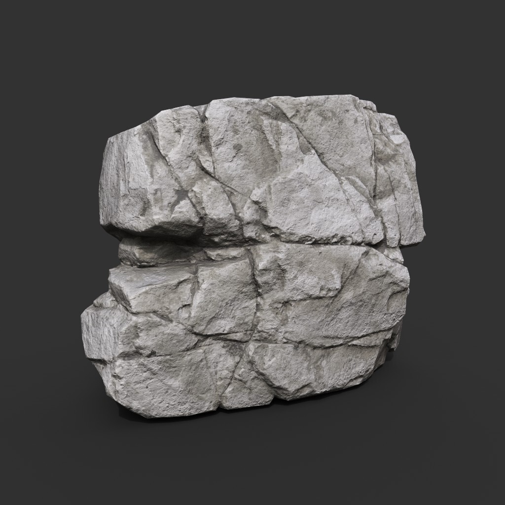 ArtStation - Gray Horizontal Rock Modular 221123 - Ultra HD 16K Texture ...
