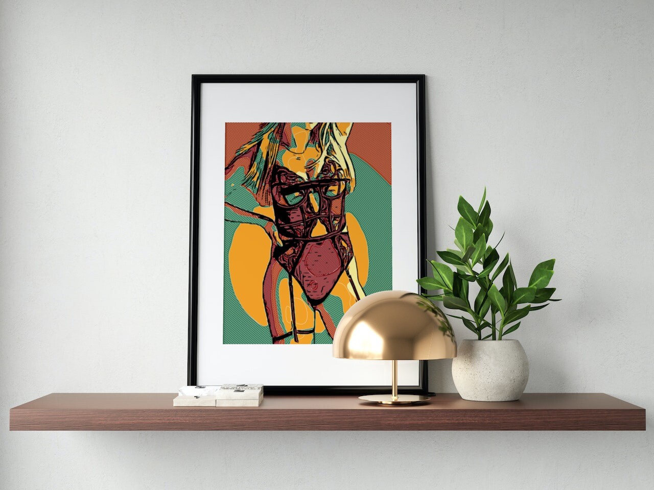 ArtStation - Abstract Geometric Girl #76 | Artworks