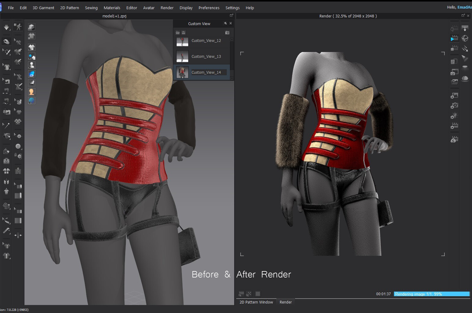 ArtStation - 3 Product-Marvelous designer/CLO Project Files+fbx+obj+mtl ...