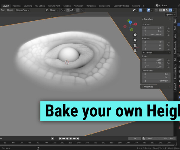 ArtStation - How to create your own Alpha Textures for Sculpting ...