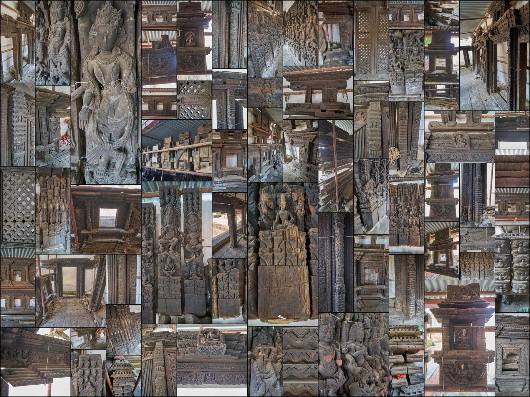 ArtStation - 137 photos of Hindu Wooden Frames and Sculptures | Resources