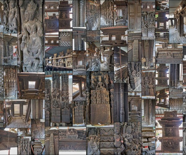 ArtStation - 137 photos of Hindu Wooden Frames and Sculptures | Resources