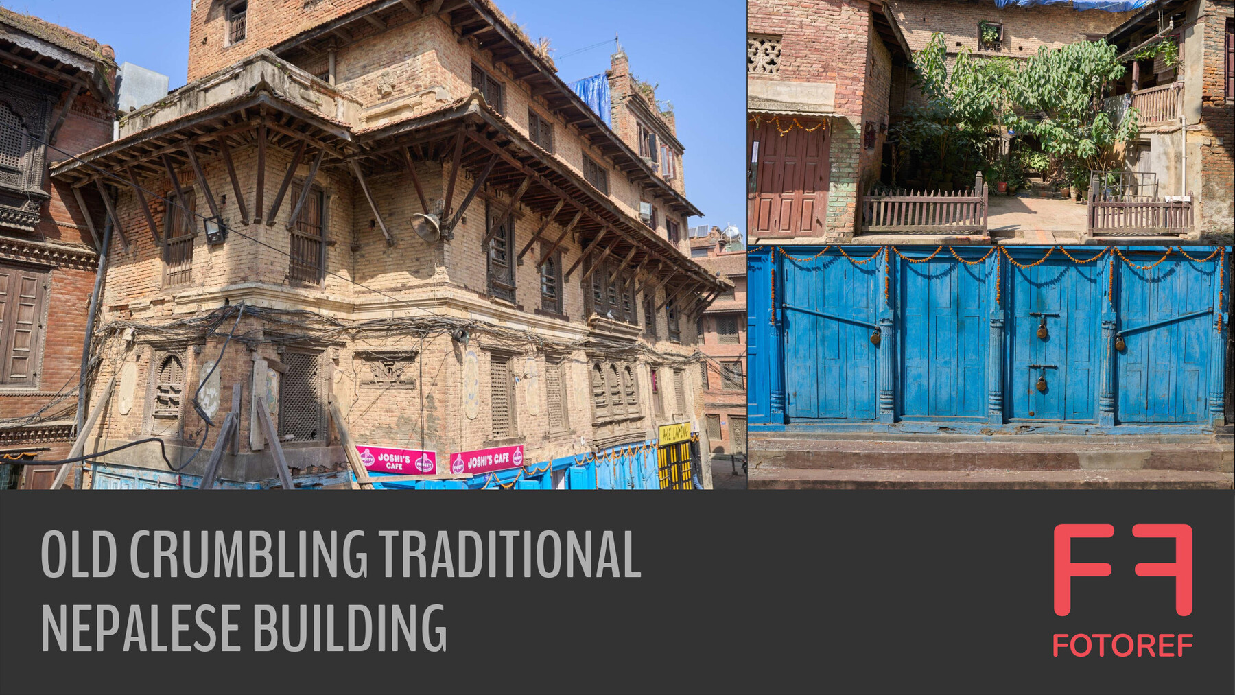 ArtStation - 61 photos of Old Crumbling Traditional Nepalese Building ...