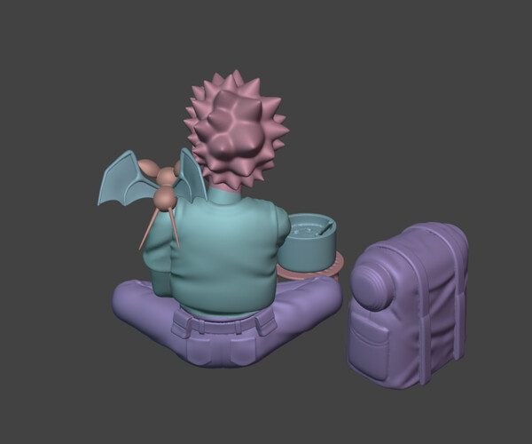 ArtStation - Brock cooking - Pokemon - 3D PRINT | Resources