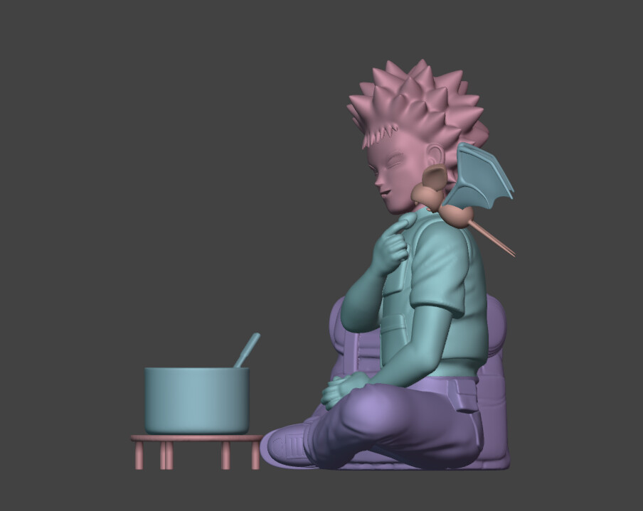 ArtStation - Brock cooking - Pokemon - 3D PRINT | Resources