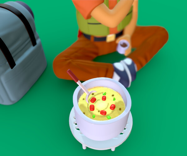 ArtStation - Brock cooking - Pokemon - 3D PRINT | Resources