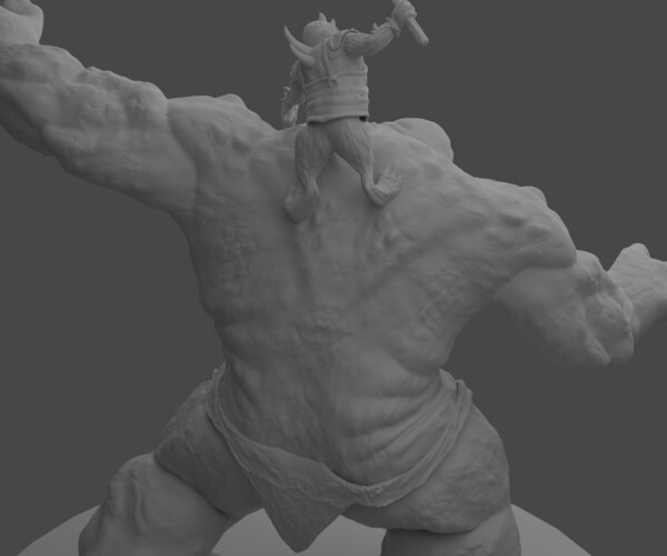 ArtStation - GOW BeastLord and Cyclops | Resources