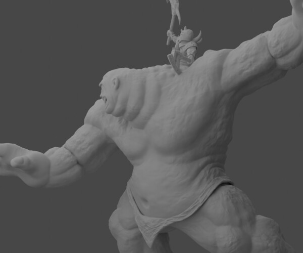 ArtStation - GOW BeastLord and Cyclops | Resources