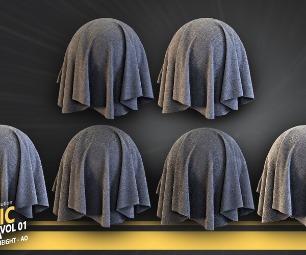 ArtStation - 30 Fabric Alpha - VOL 01 | Brushes