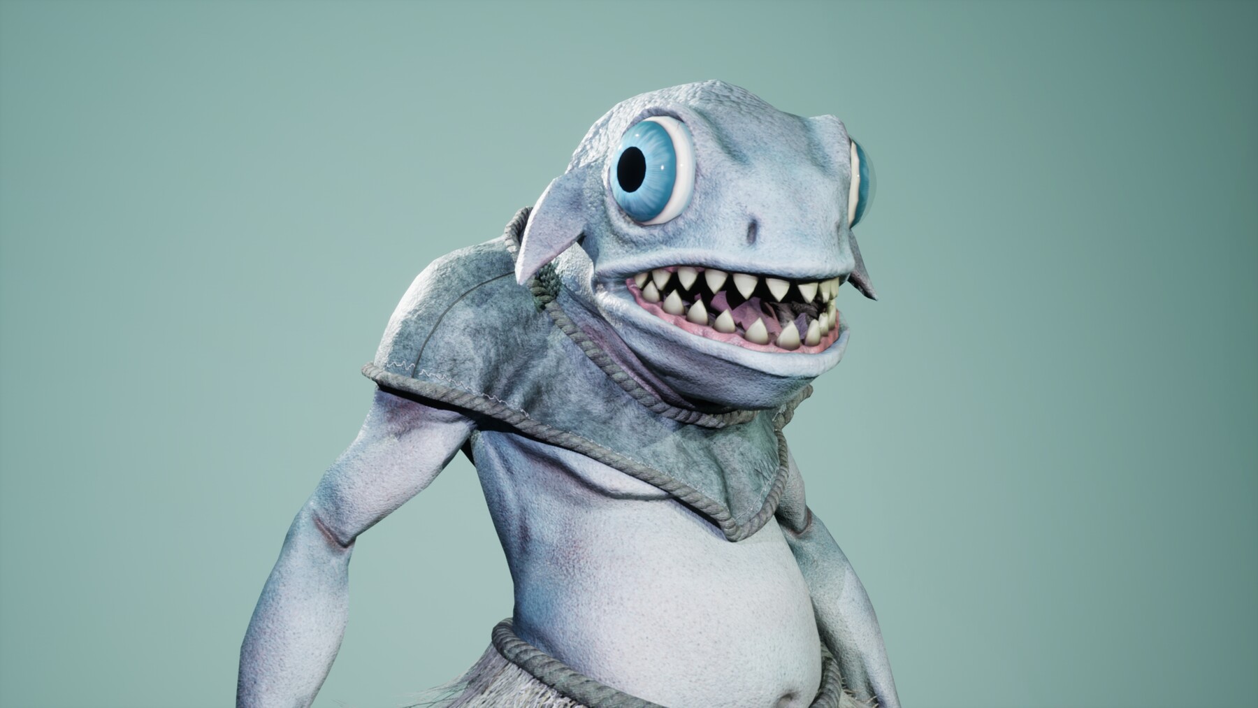 ArtStation - Gecko warrior | Game Assets