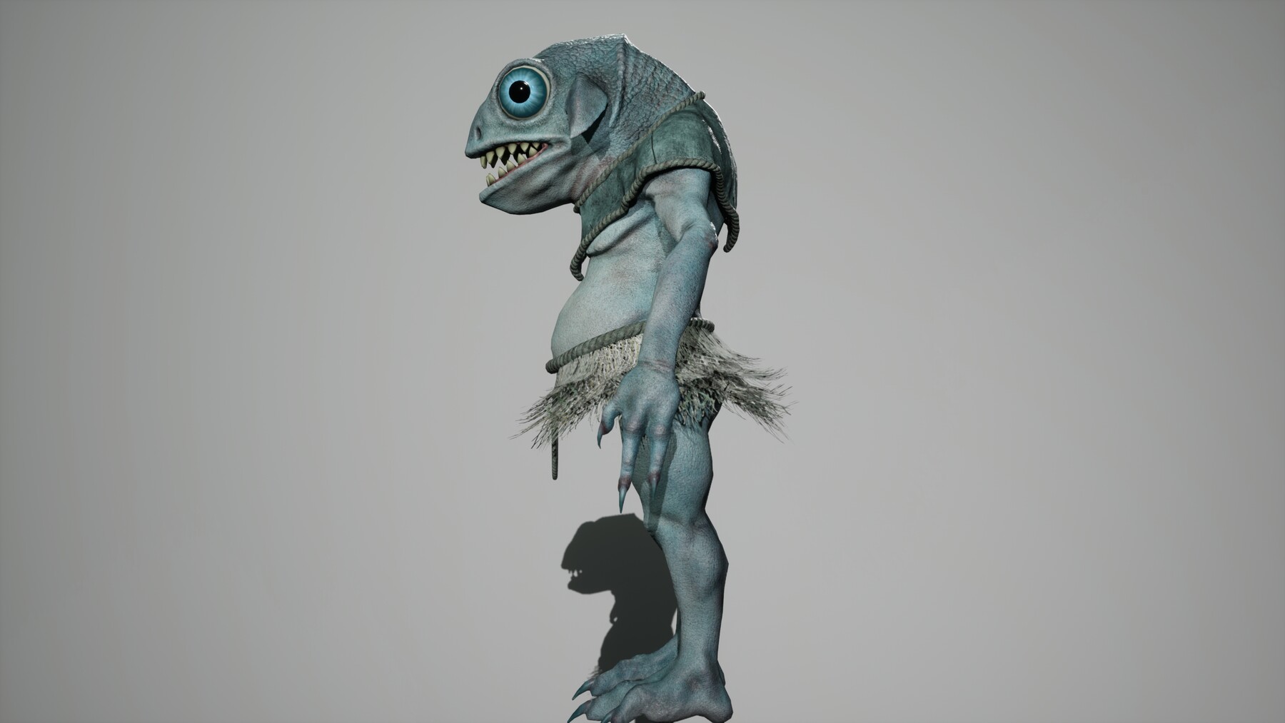 ArtStation - Gecko warrior | Game Assets