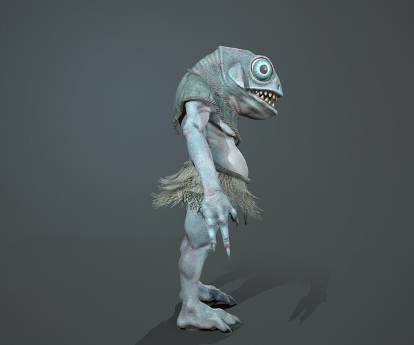 ArtStation - Gecko warrior | Game Assets