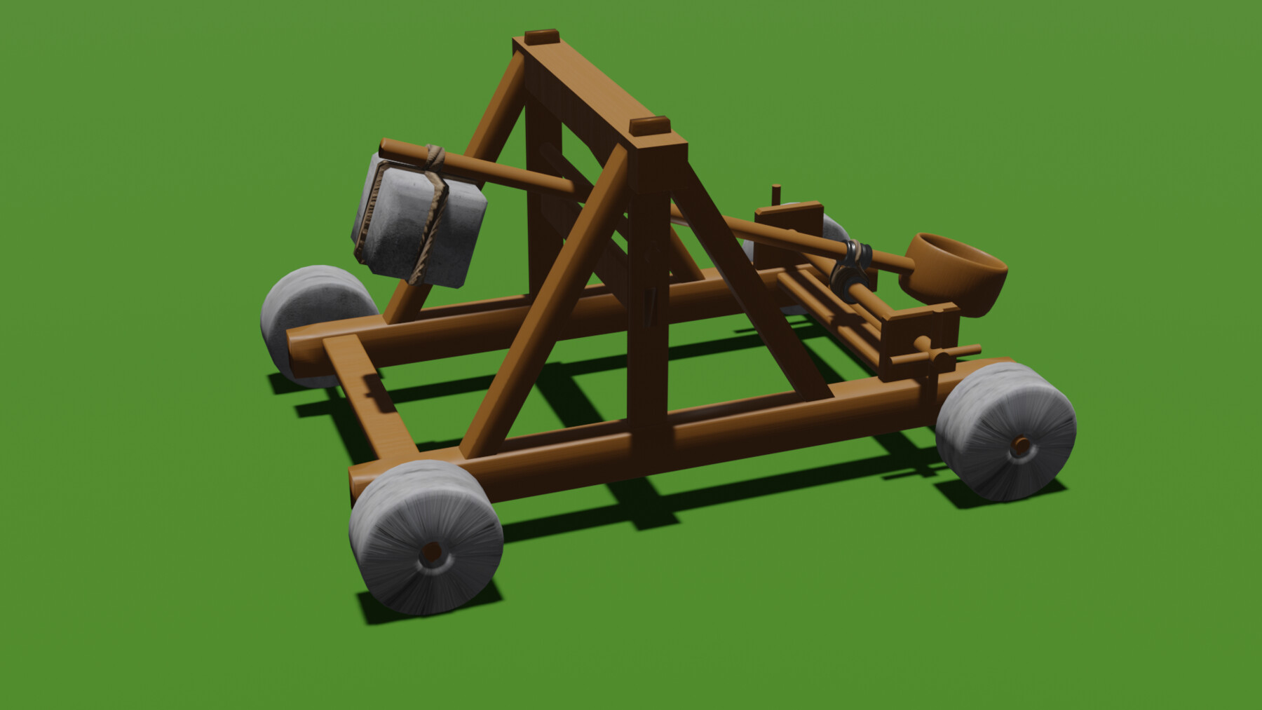 ArtStation - Catapult | Game Assets