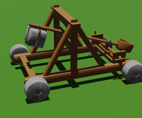 ArtStation - Catapult | Game Assets