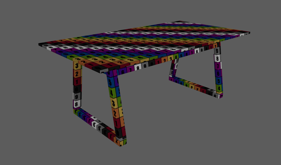 ArtStation - Dining Table 001 | Resources