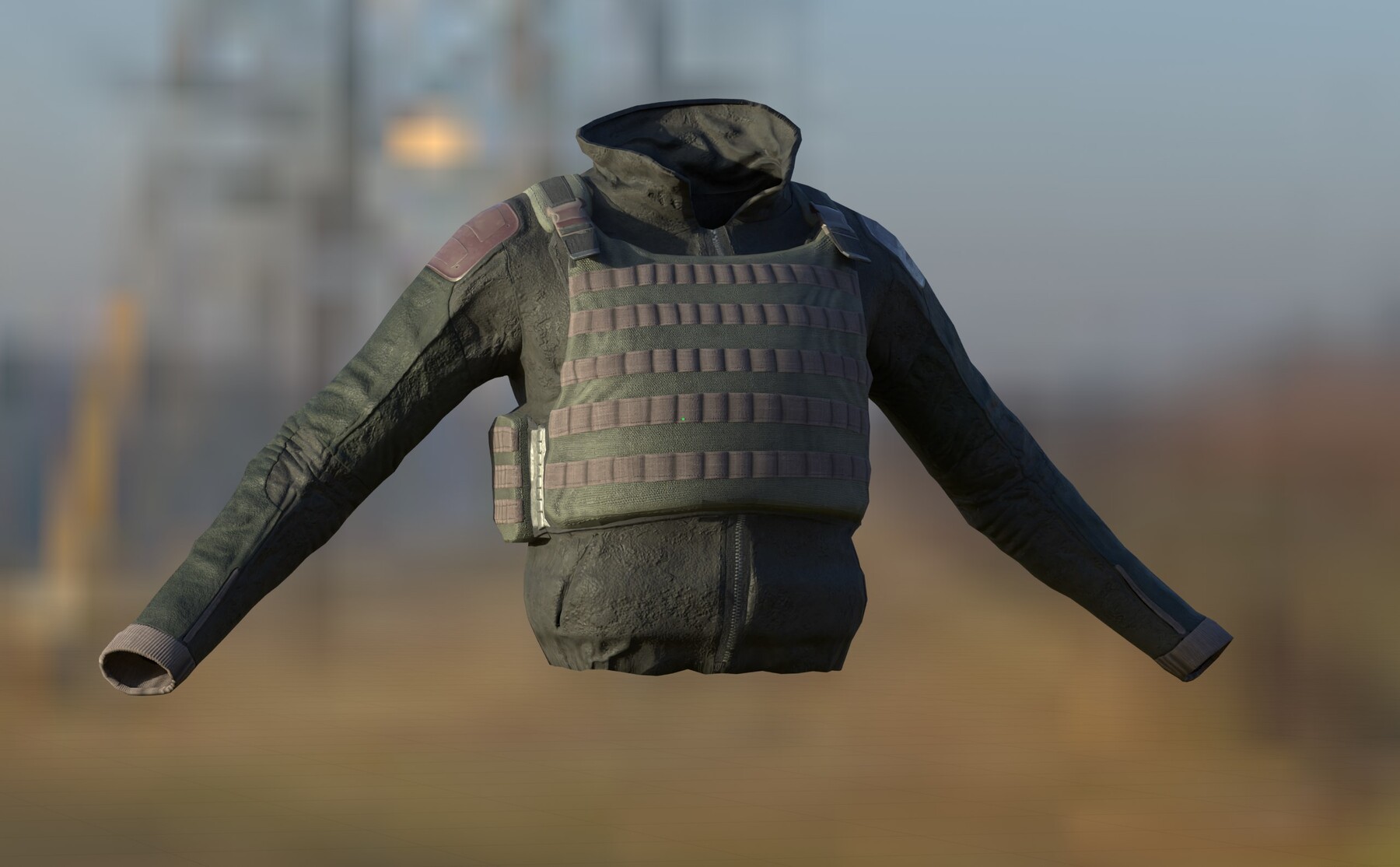 ArtStation - Military Vest - Game Ready | Game Assets