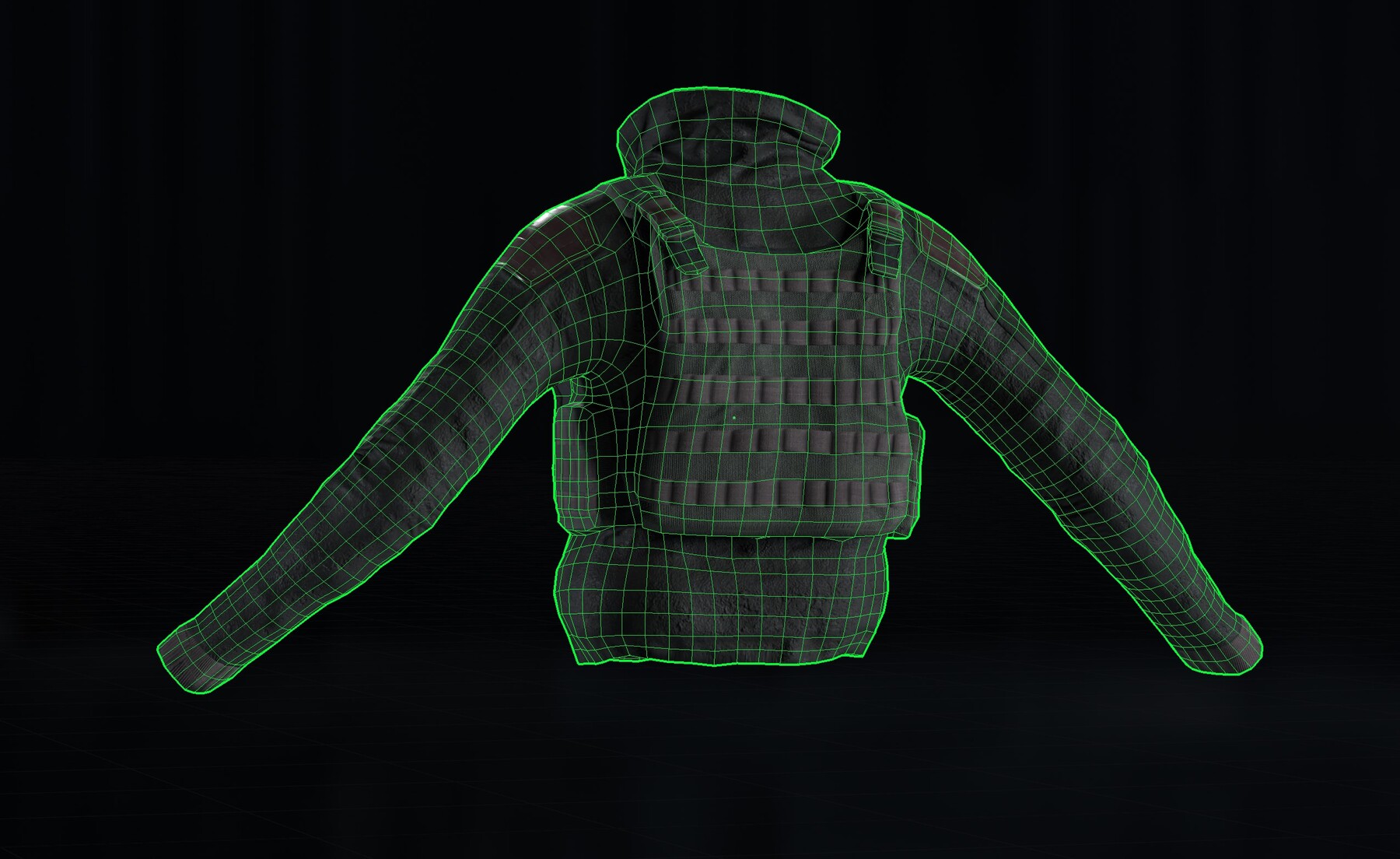 ArtStation - Military Vest - Game Ready | Game Assets