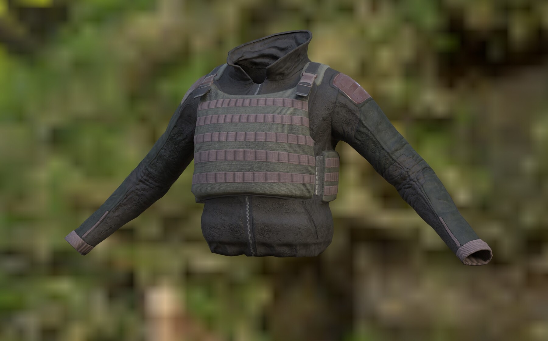 ArtStation - Military Vest - Game Ready | Game Assets