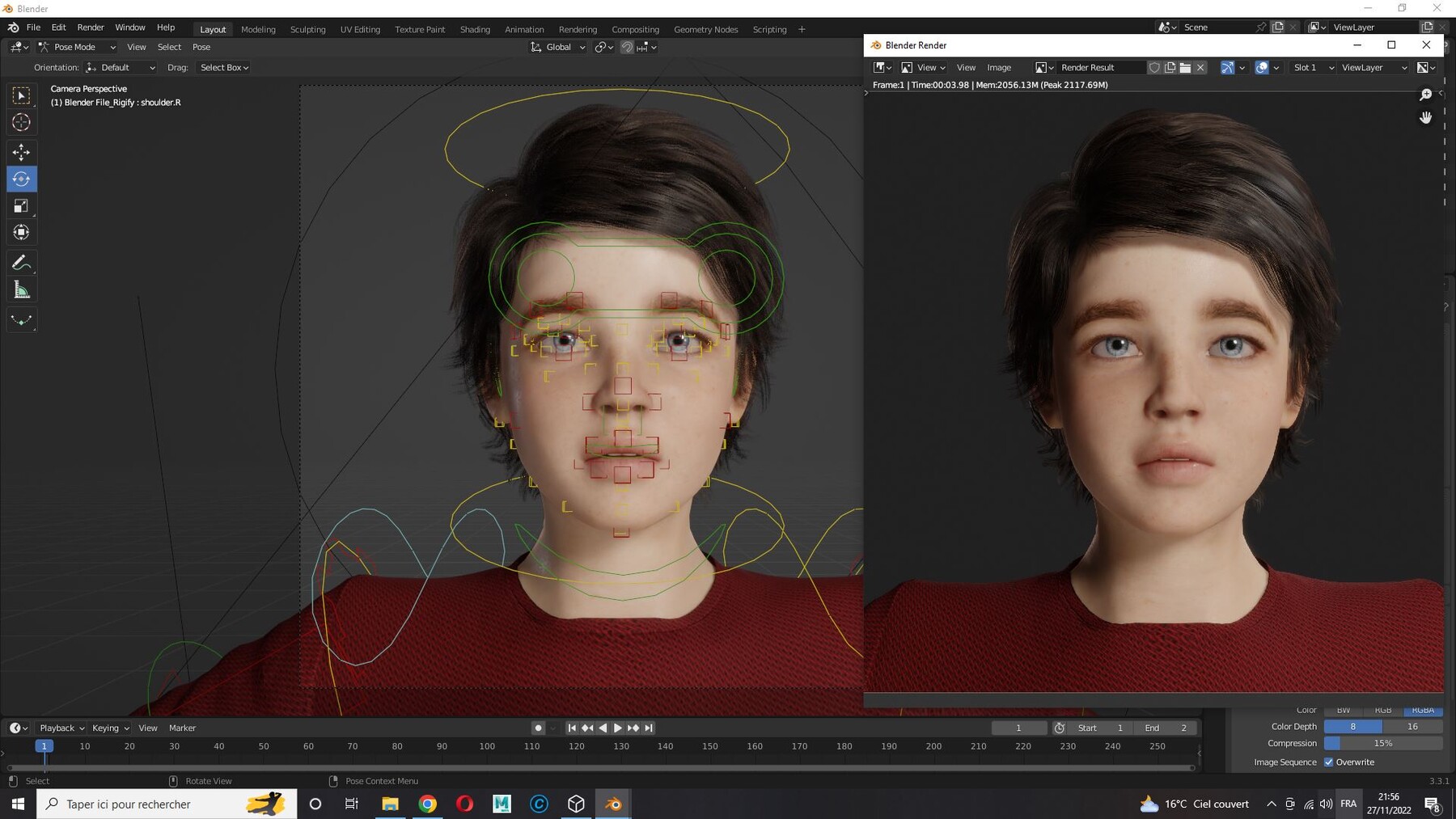 ArtStation - Realistic Boy Child | Game Assets