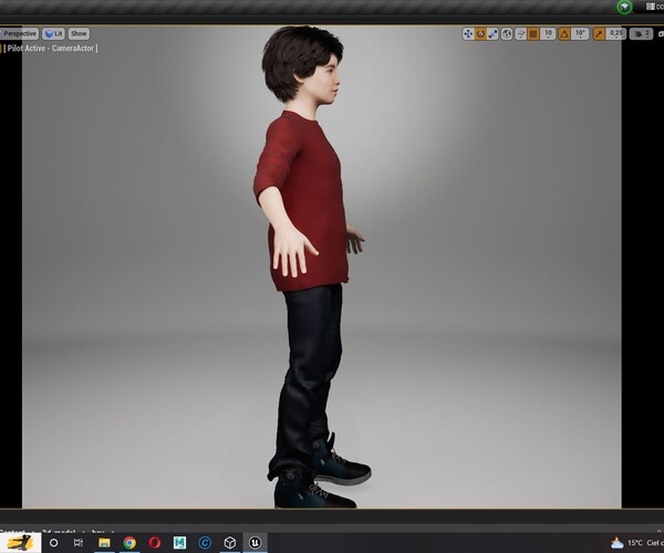 ArtStation - Realistic Boy Child | Game Assets