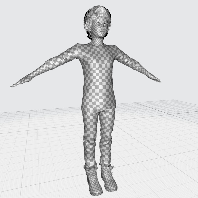 ArtStation - Realistic Boy Child | Game Assets