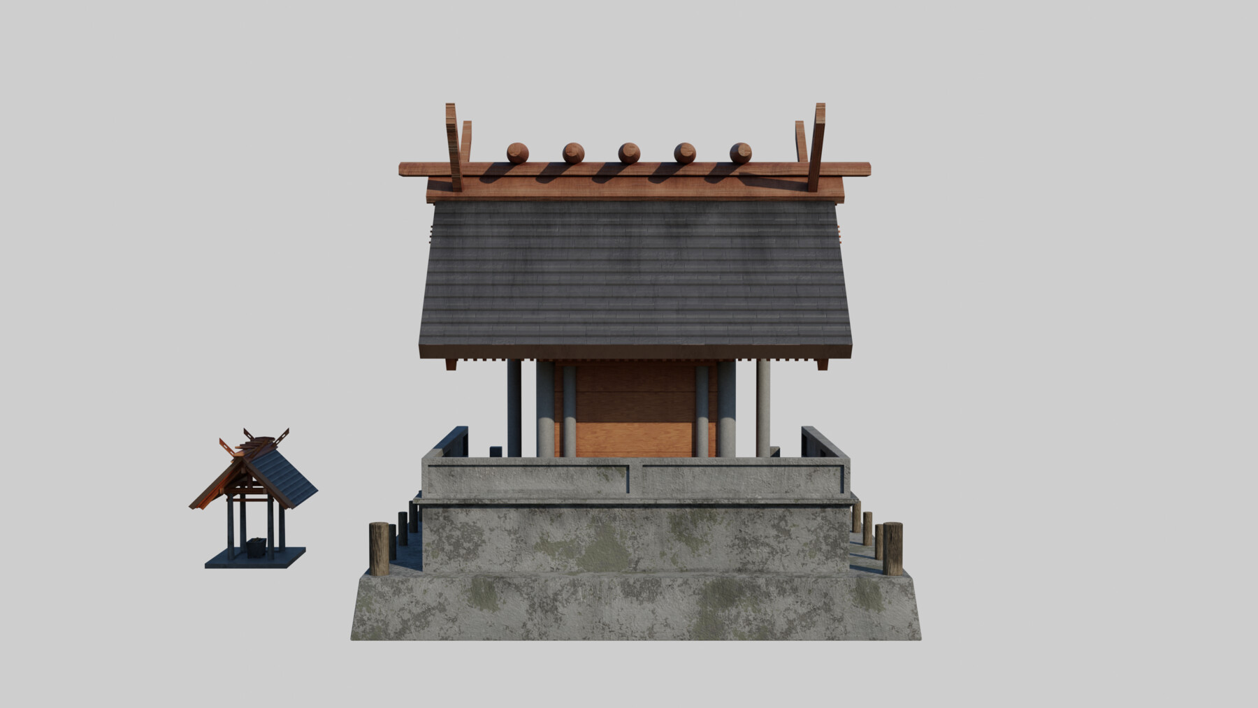 ArtStation - Japanese Temple | Game Assets