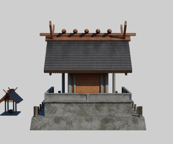 ArtStation - Japanese Temple | Game Assets