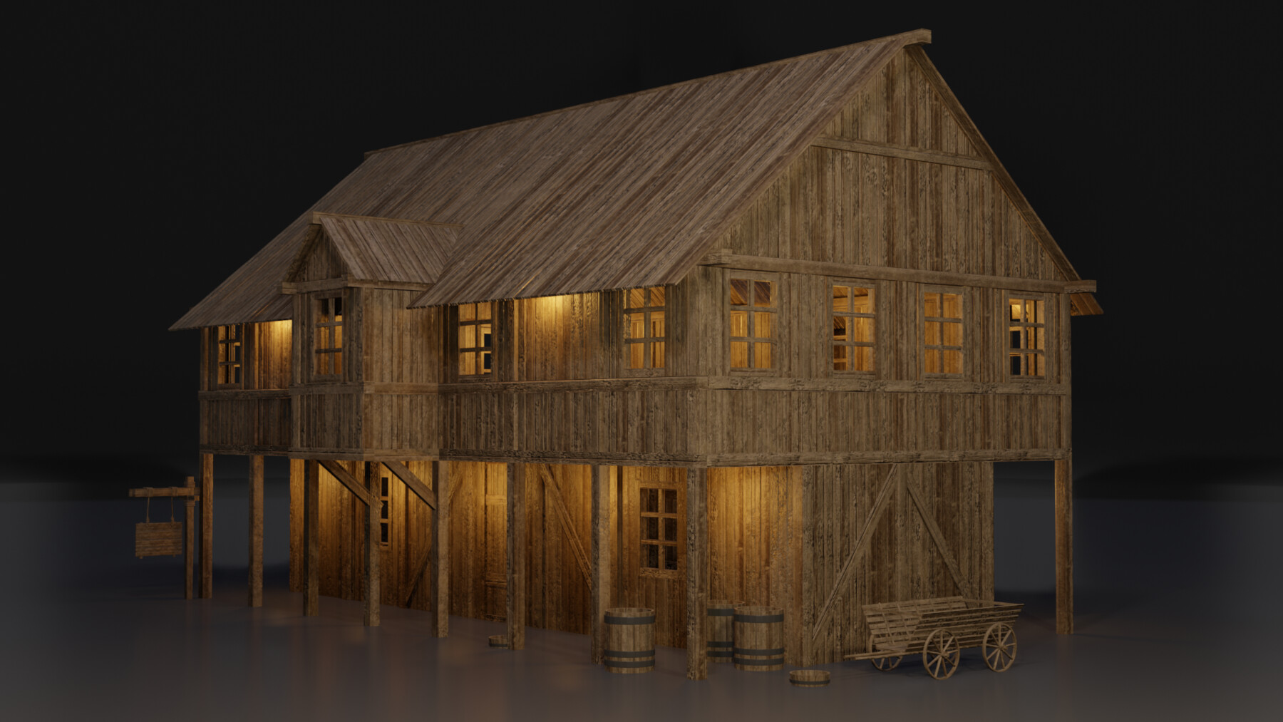 ArtStation - 100+medieval house & asset pack vol 03 | Game Assets