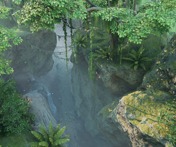 ArtStation - Tropical Jungle Pack Vol.1 for Unreal Engine | Game Assets