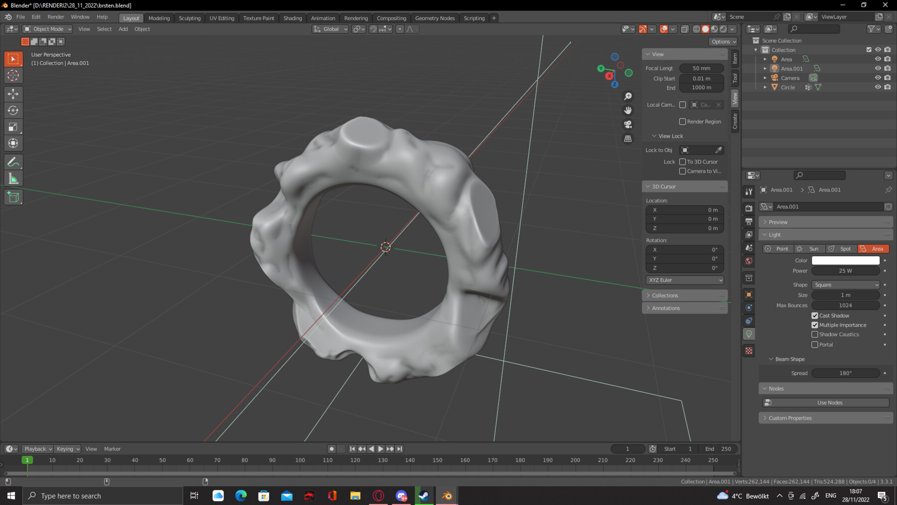 ArtStation - Printable Ring Model | Resources