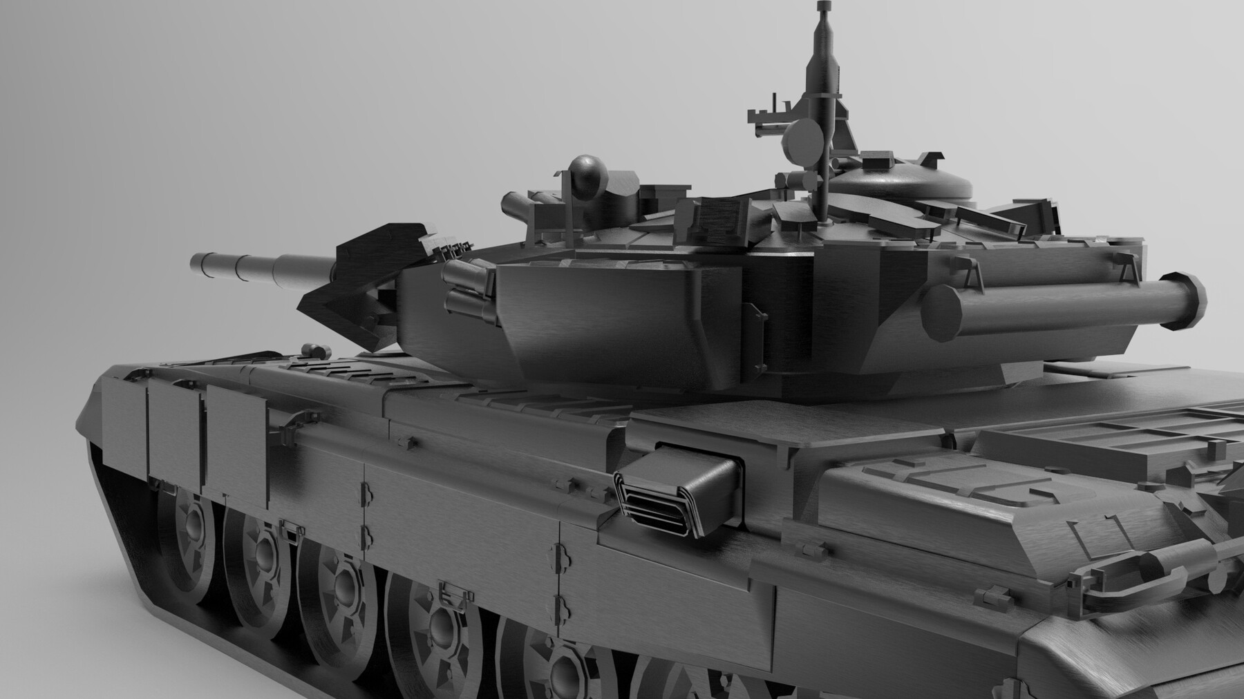 ArtStation - T90 A | Game Assets