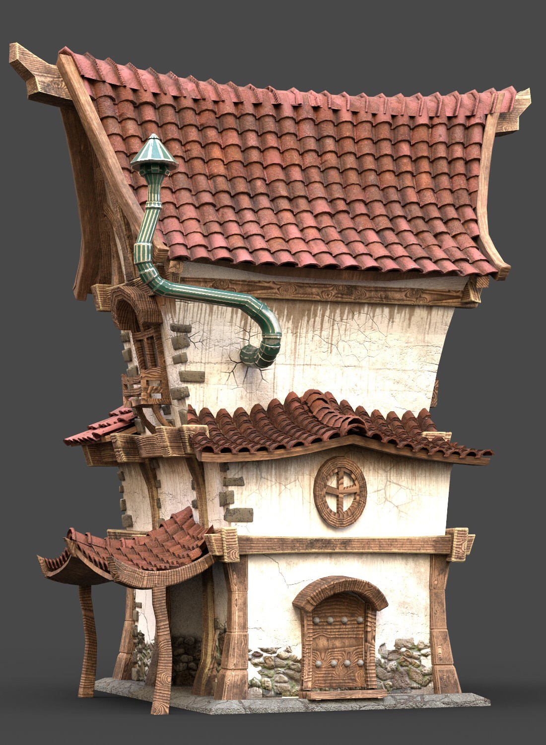 ArtStation - Medieval/Fantasy House | Game Assets