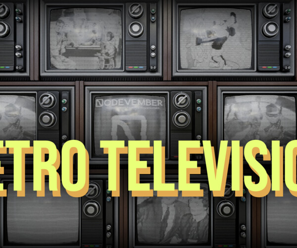 ArtStation - Retro Television | Game Assets