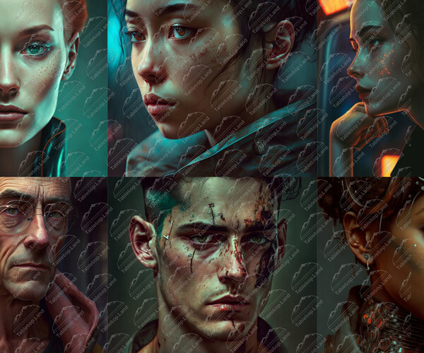 ArtStation - 103 SciFi Portraits Pack | Artworks