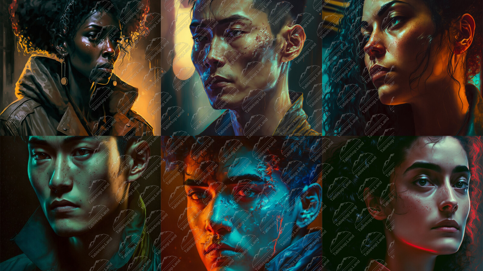 ArtStation - 103 SciFi Portraits Pack | Artworks